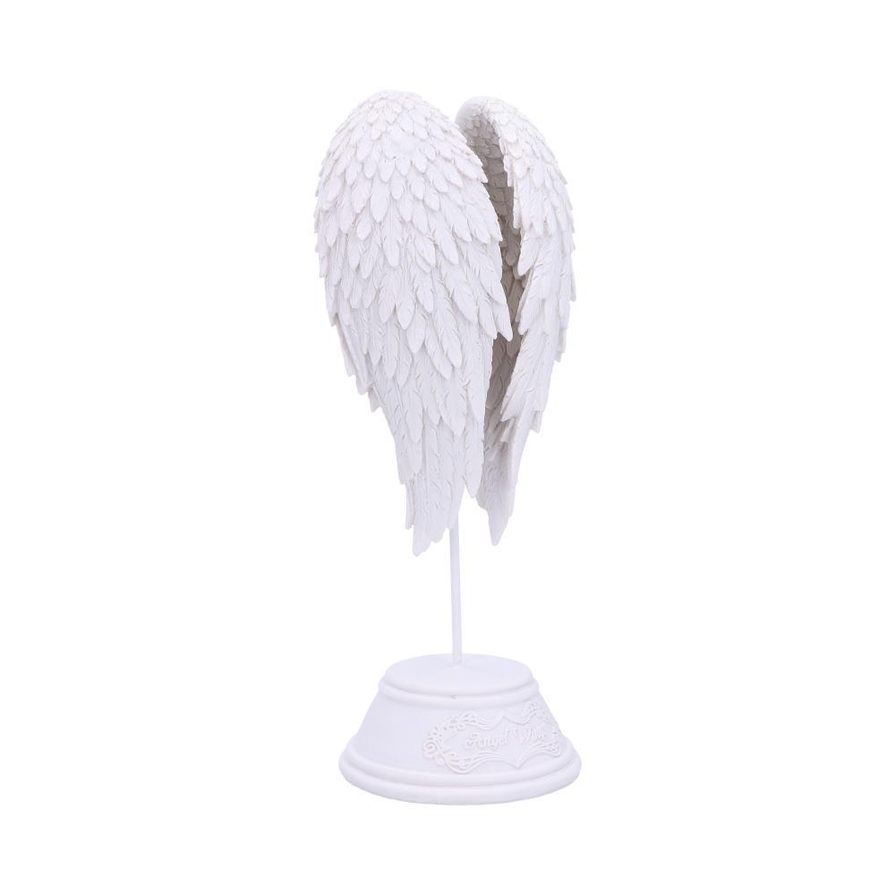 Angelic Heavenly Angel Wings Figurine Fantasy Ornament | Gothic Gifts