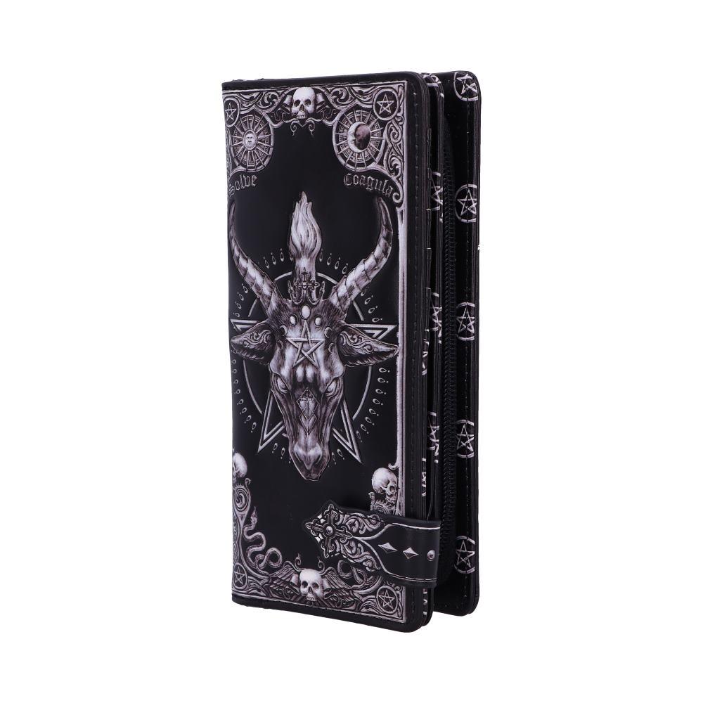 Baphomet Embossed Purse 18.5cm | Gothic Gifts