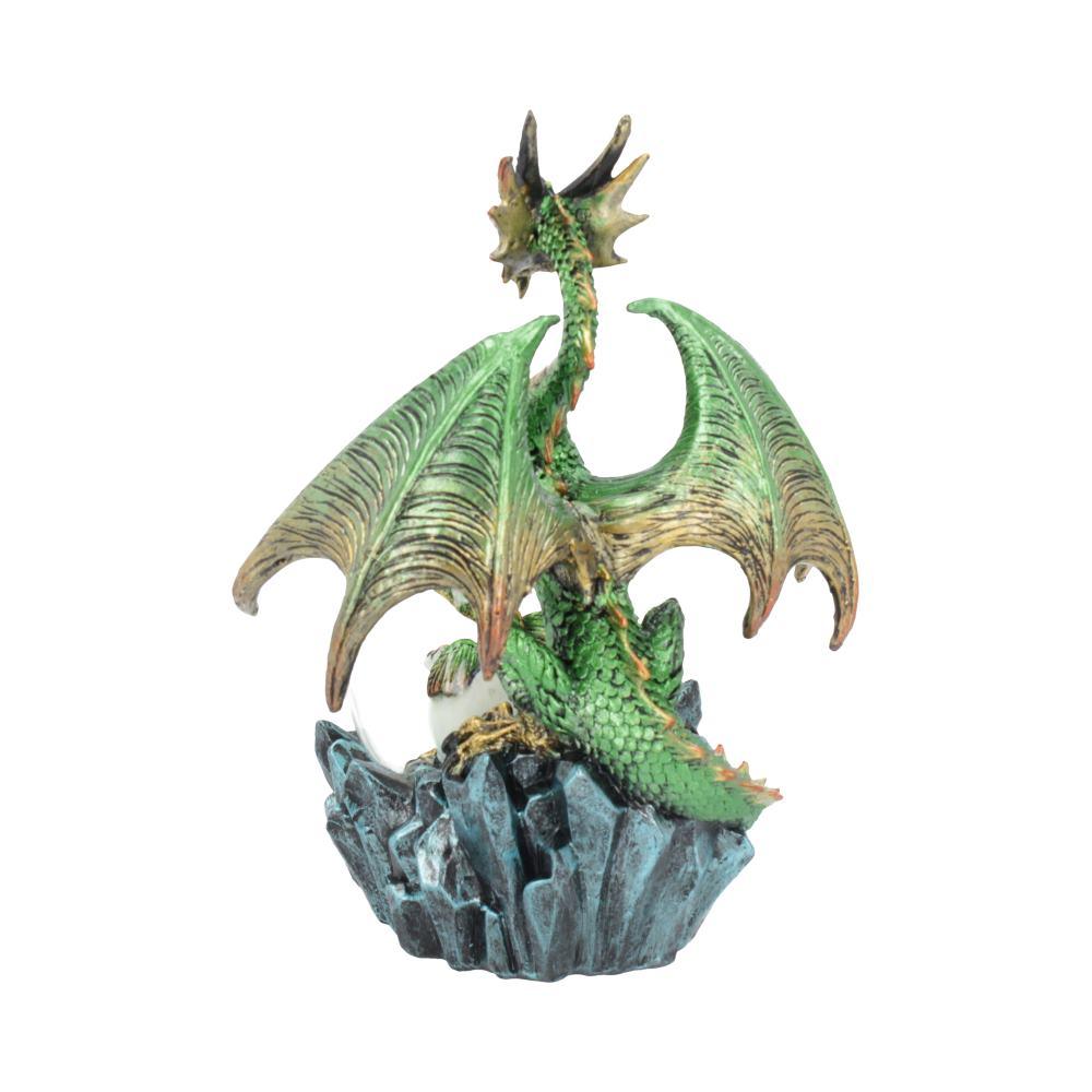 Emerald Oracle Green Dragon Fortune Seer Figurine 19cm | Gothic Gifts