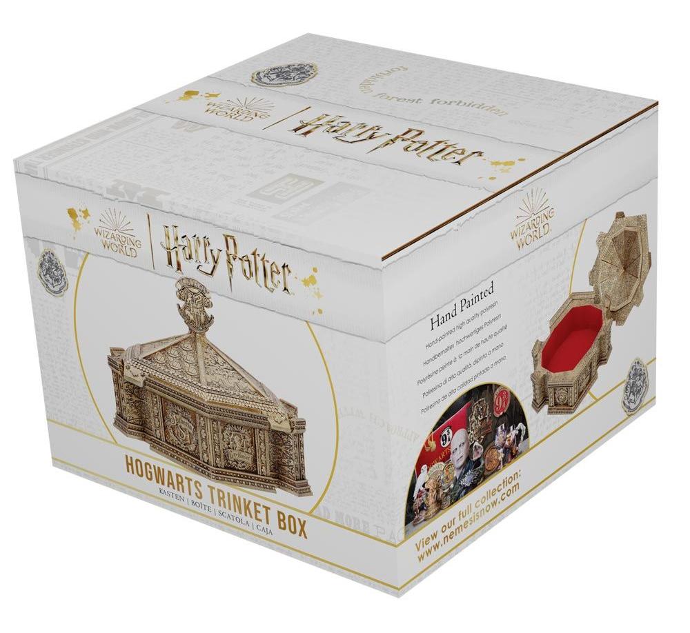 Harry Potter Hogwarts Trinket Box in Bronze | Gothic Gifts