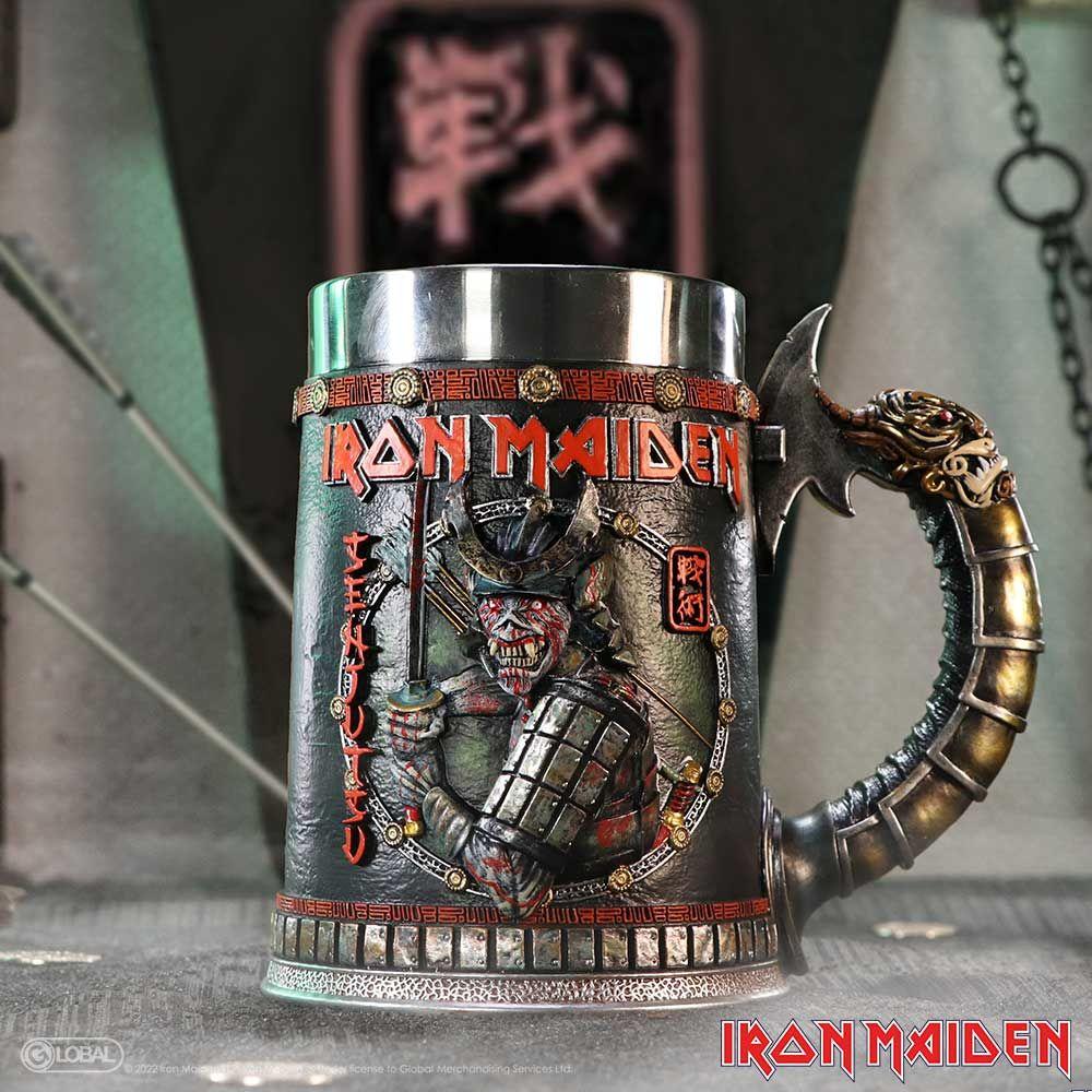 Iron Maiden Senjutsu Tankard Officially Licensed Merchandise | Gothic Gifts