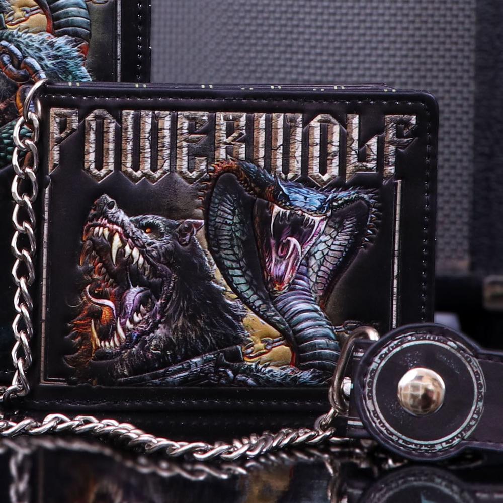 Officially Licensed Powerwolf Kiss of the Cobra King Embossed Wallet ...