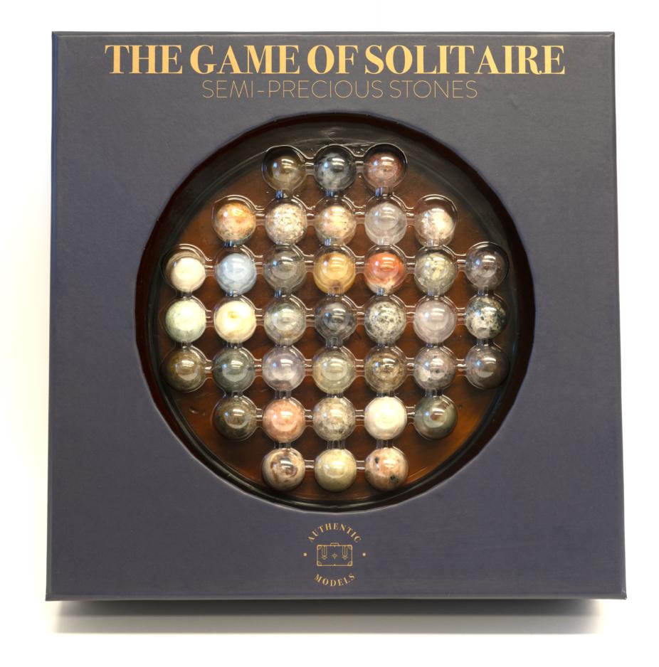 Solitaire Game 20mm, French Finish by Authentic Models | A Gentleman's Bits