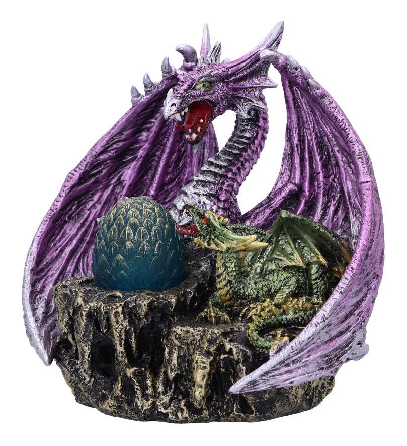 The Arrival Dragon Figurine Light Up Egg Led | Gothic Gifts