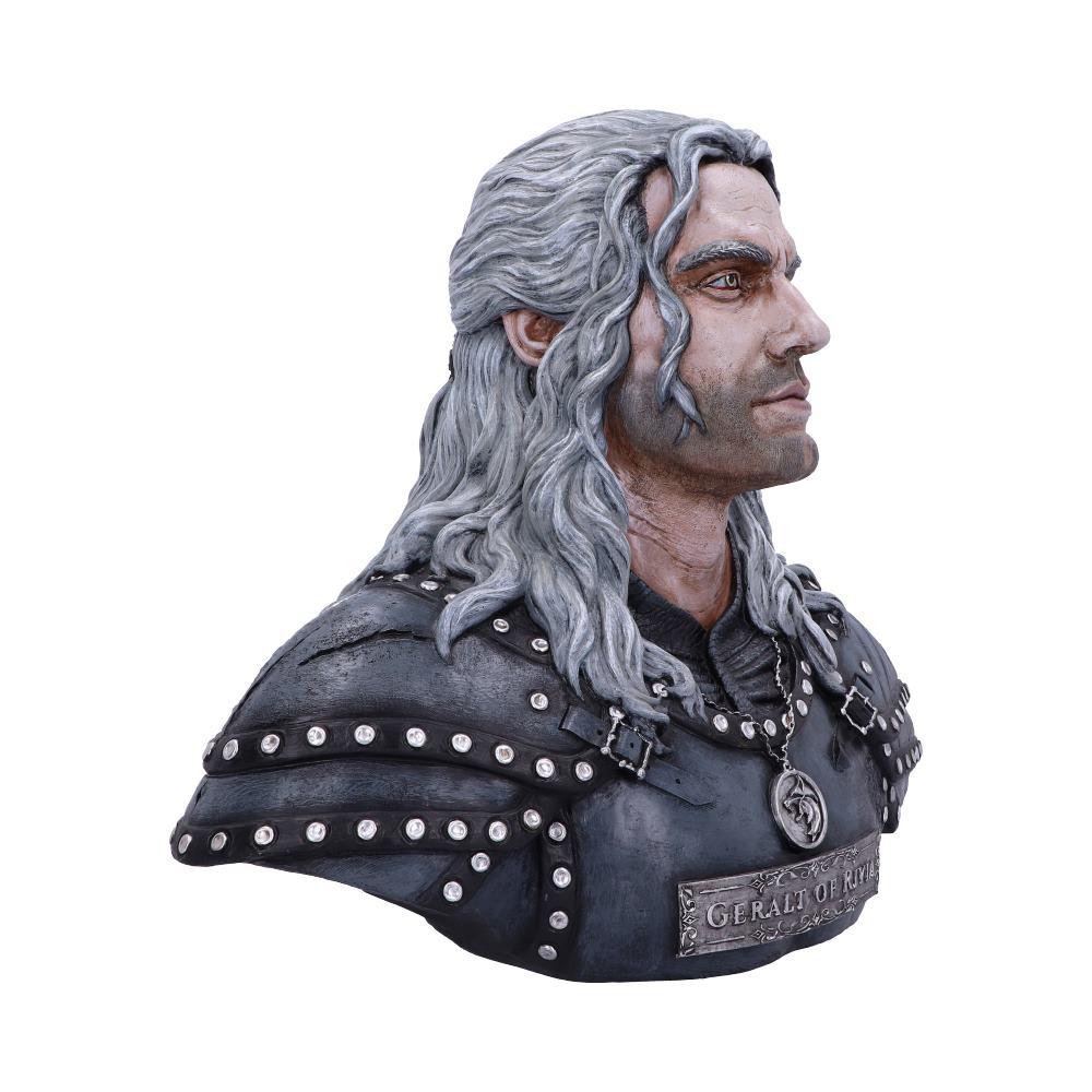 The Witcher Geralt of Rivia Bust Figurine Large | Gothic Gifts