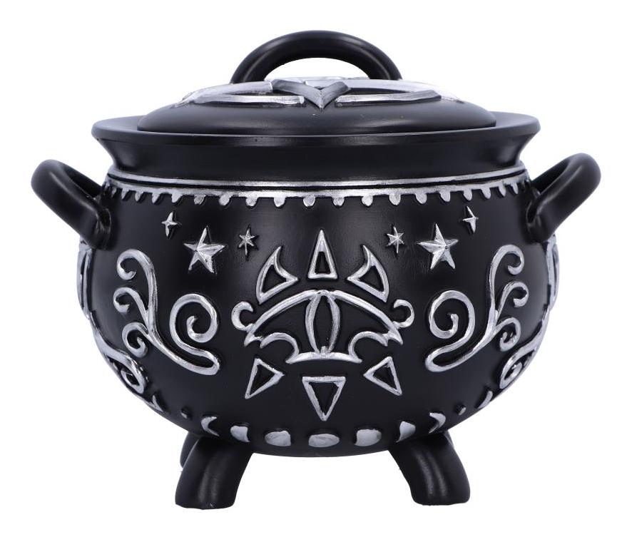 Big Witch Energy Cauldron Box 15.4cm | Gothic Gifts