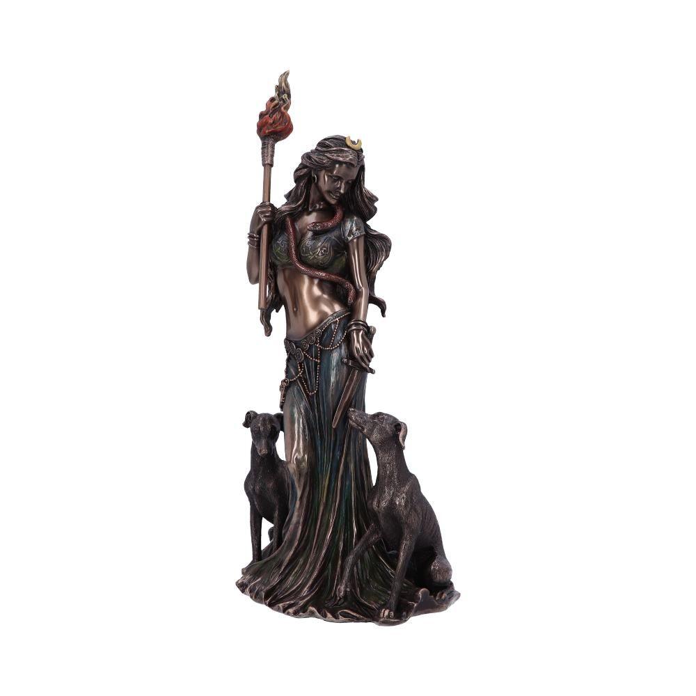 Hecate Moon Goddess Figurine | Bronze Gifts