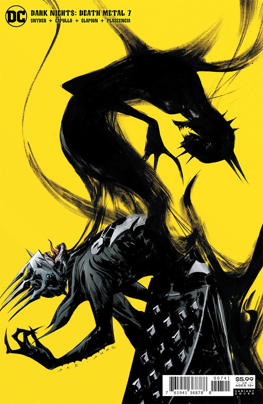 Dark Nights Death Metal #7 (Of 7) Variant Edition Jae Lee Comic ...