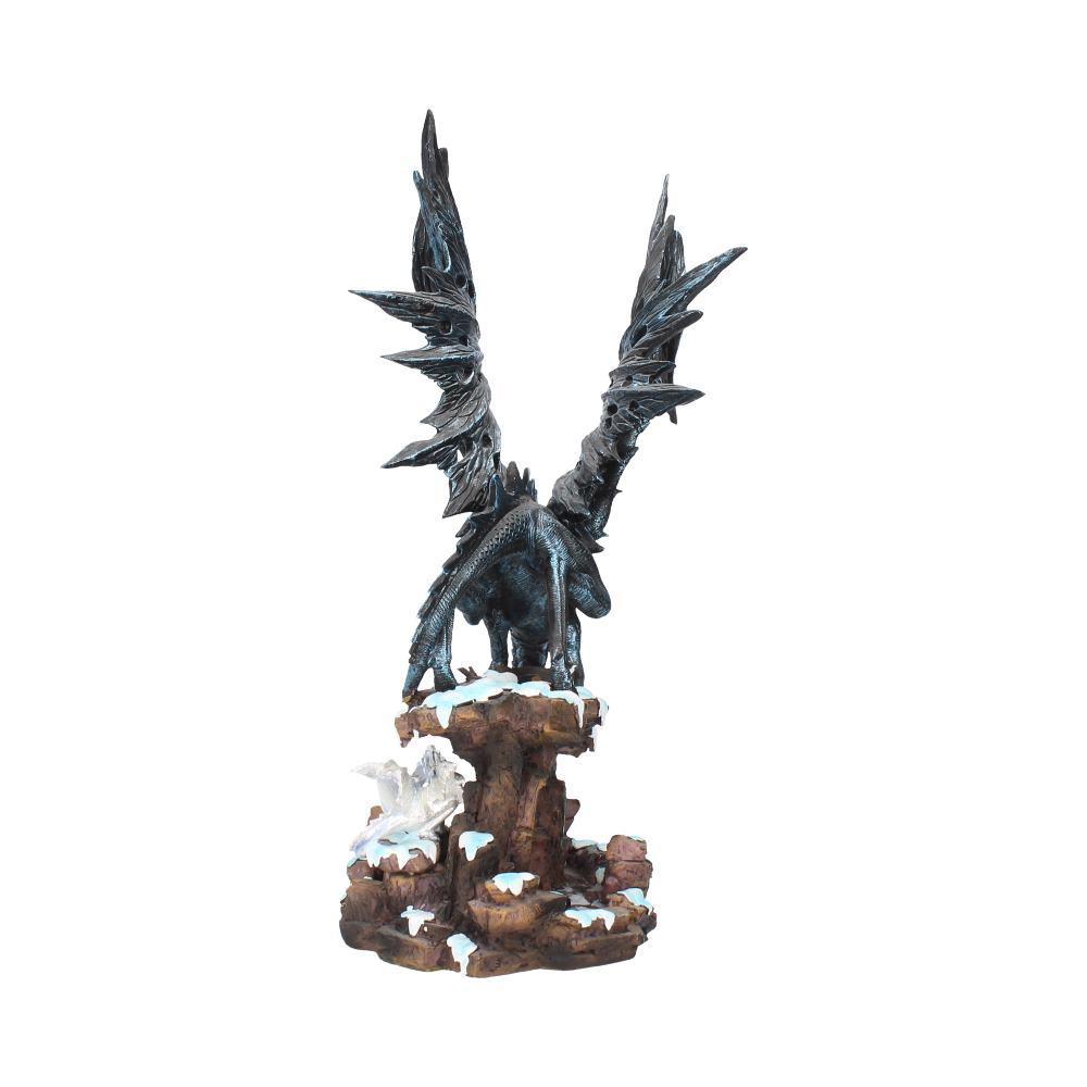 Nemesis Now Dragons Wisdom Black Ice 47cm | Gothic Gifts