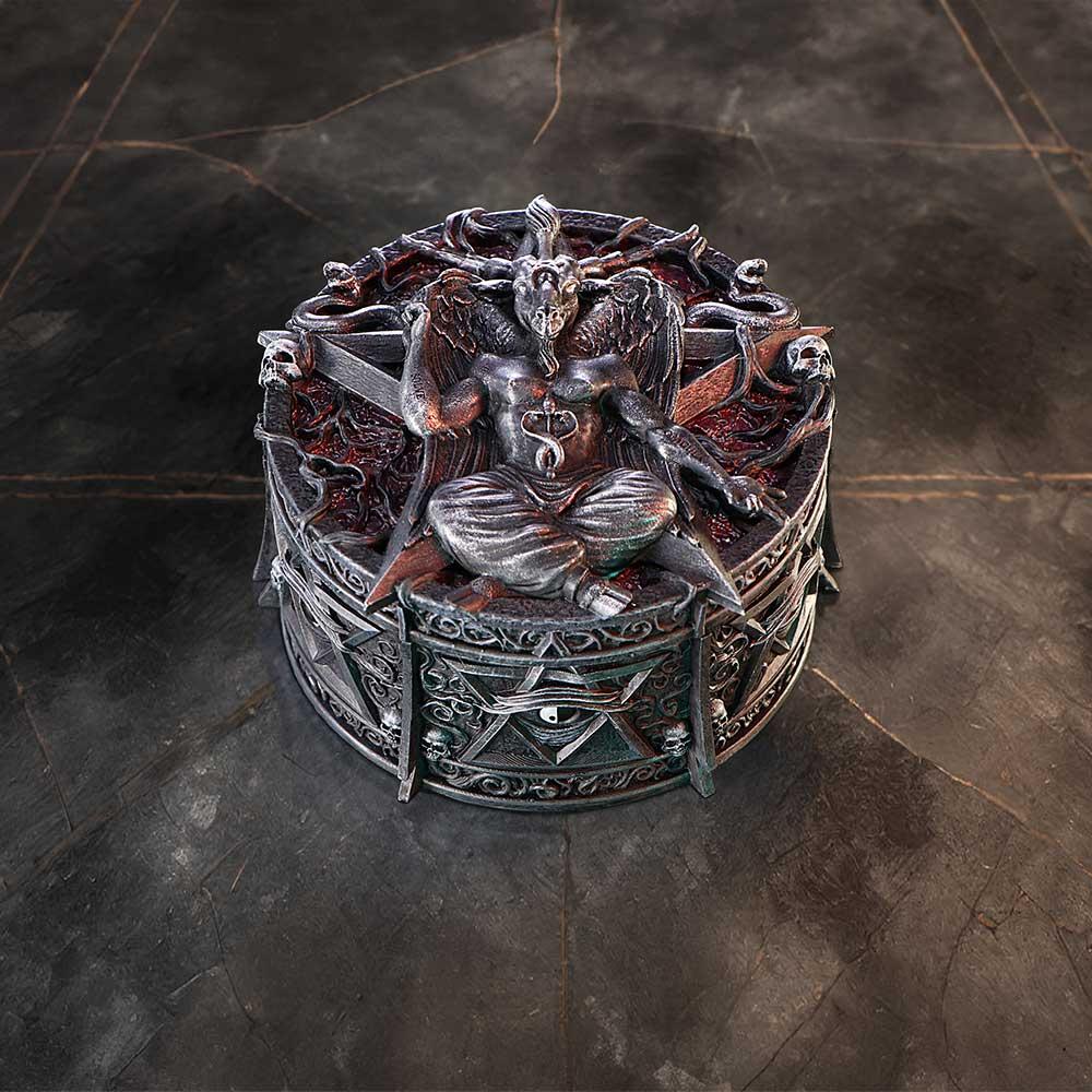 Hoard of the Baphomet Trinket Box | Gothic Gifts