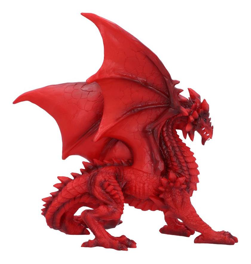 Tailong Red Dragon Figurine 21.5cm | Gothic Gifts