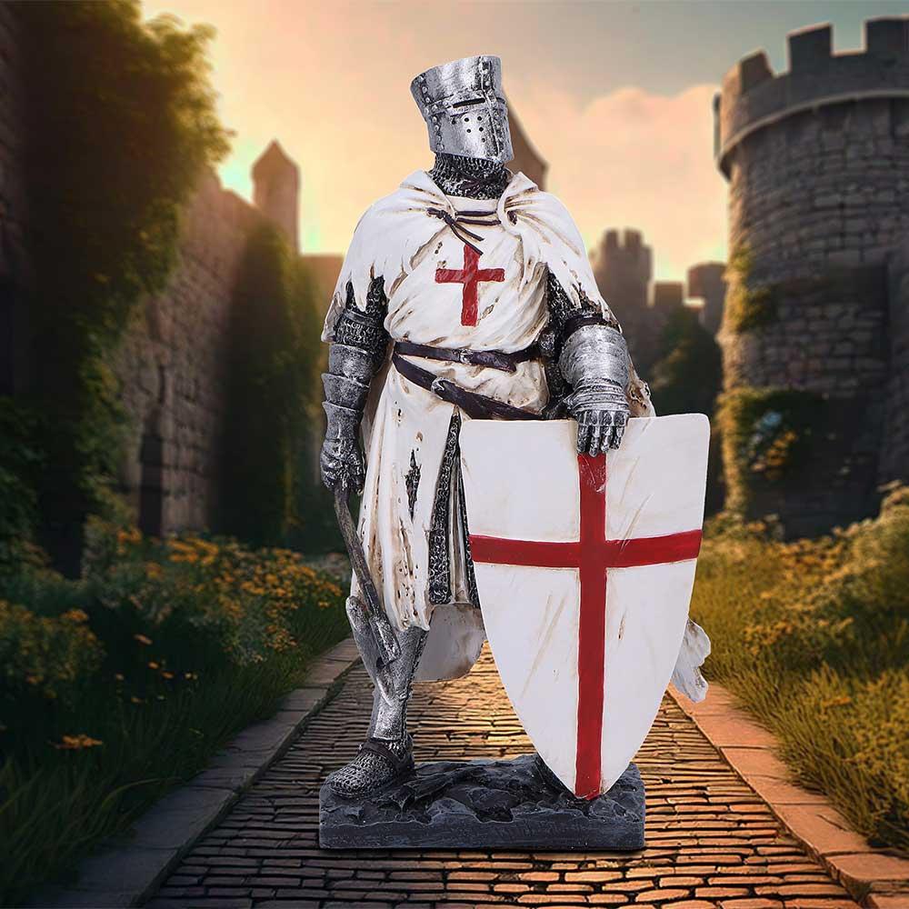 Templar Knight Figurine Take a Stand | Gothic Gifts