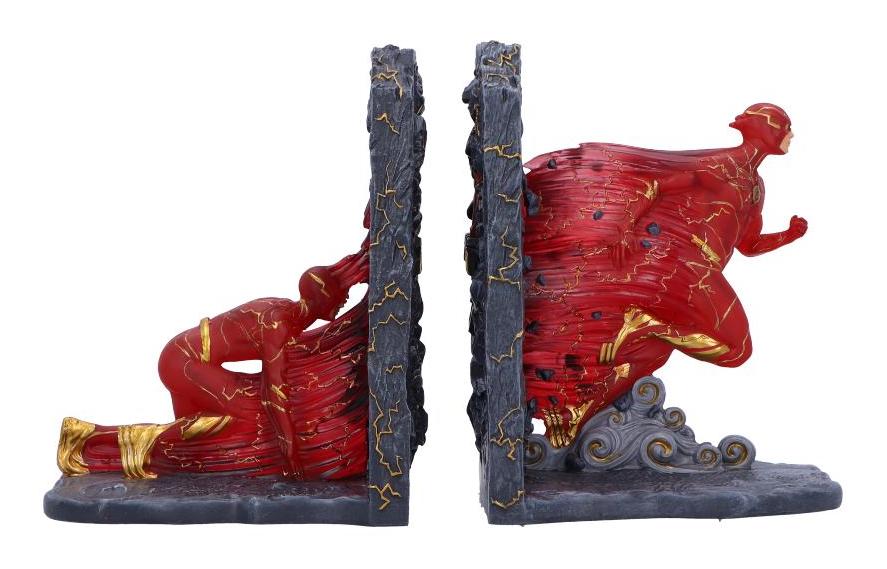 The Flash Super Hero Bookends | Gothic Gifts