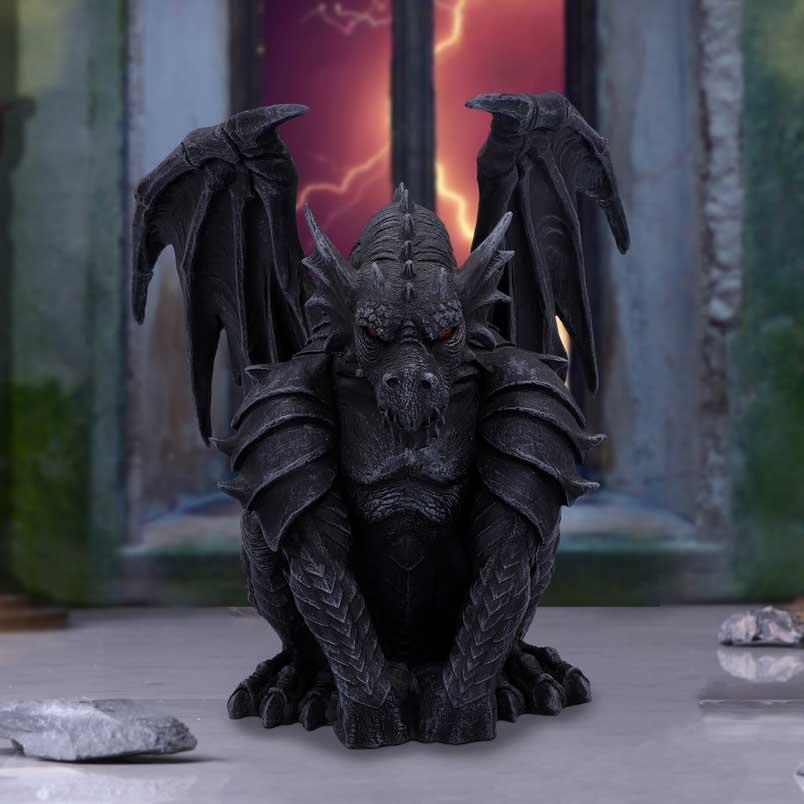 The Guard Gothic Dragon Gorilla Figurine 18cm | Gothic Gifts