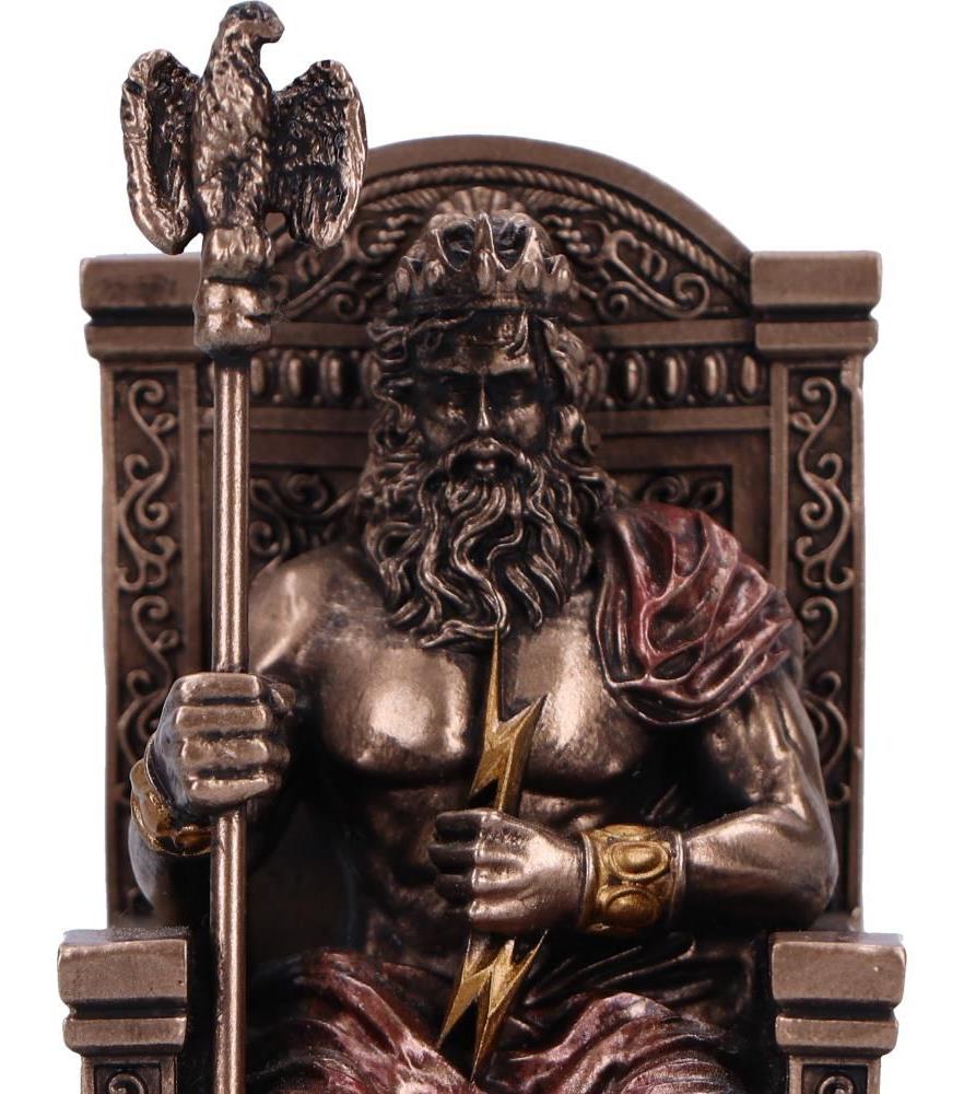 Zeus Bronze Miniature Statue | Bronze Gifts