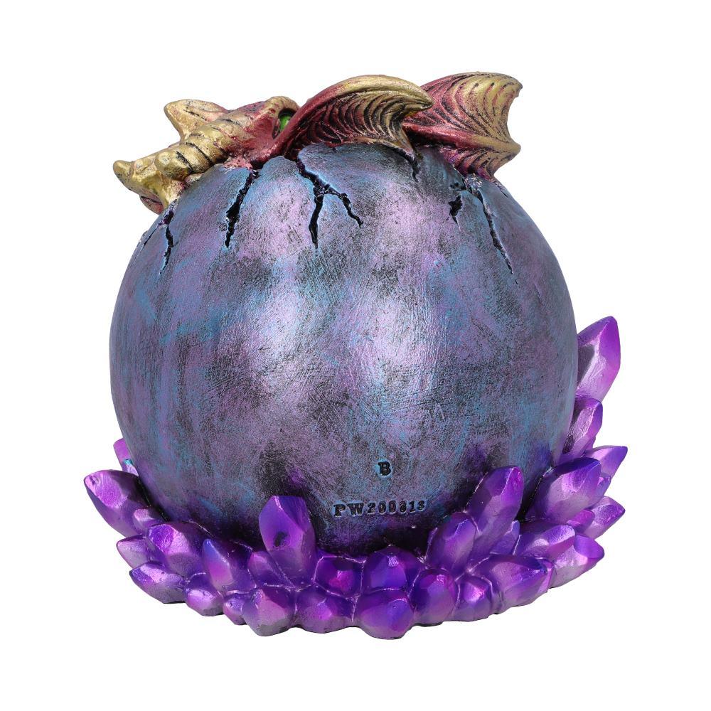 Crimson Hatchling Glow Dragon Red Dragonling Crystal Figurine | Gothic ...