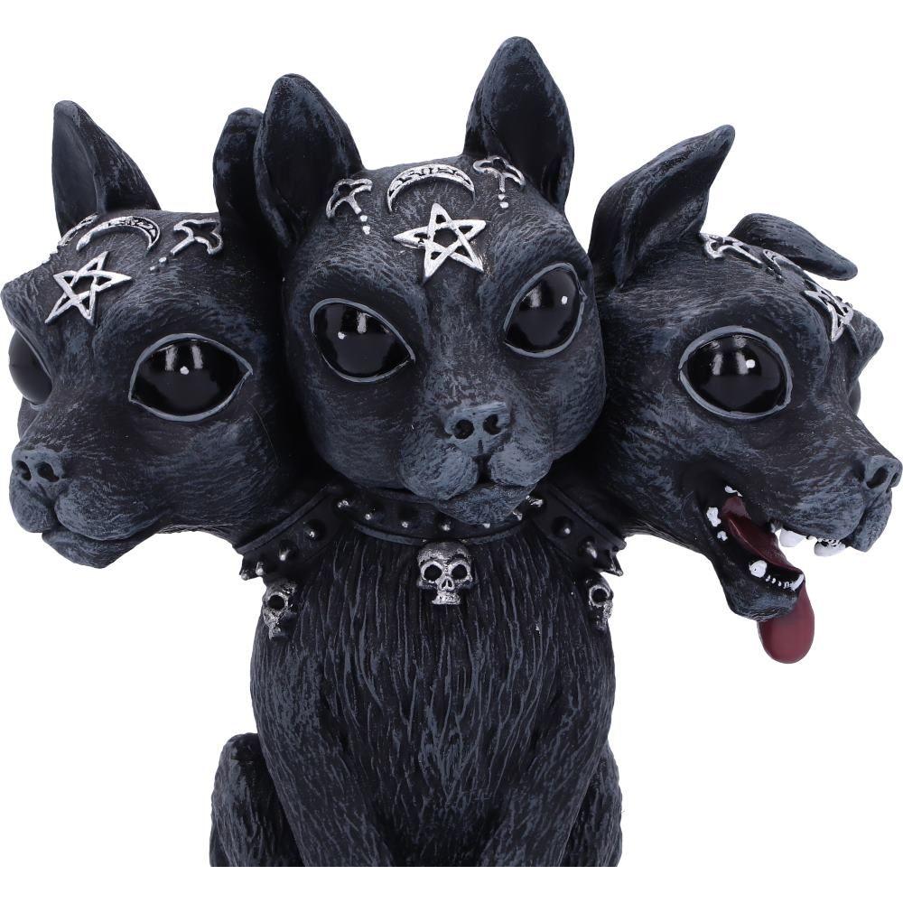 Cerberus Figurine Diabarkus Occult Hellhound | Gothic Gifts