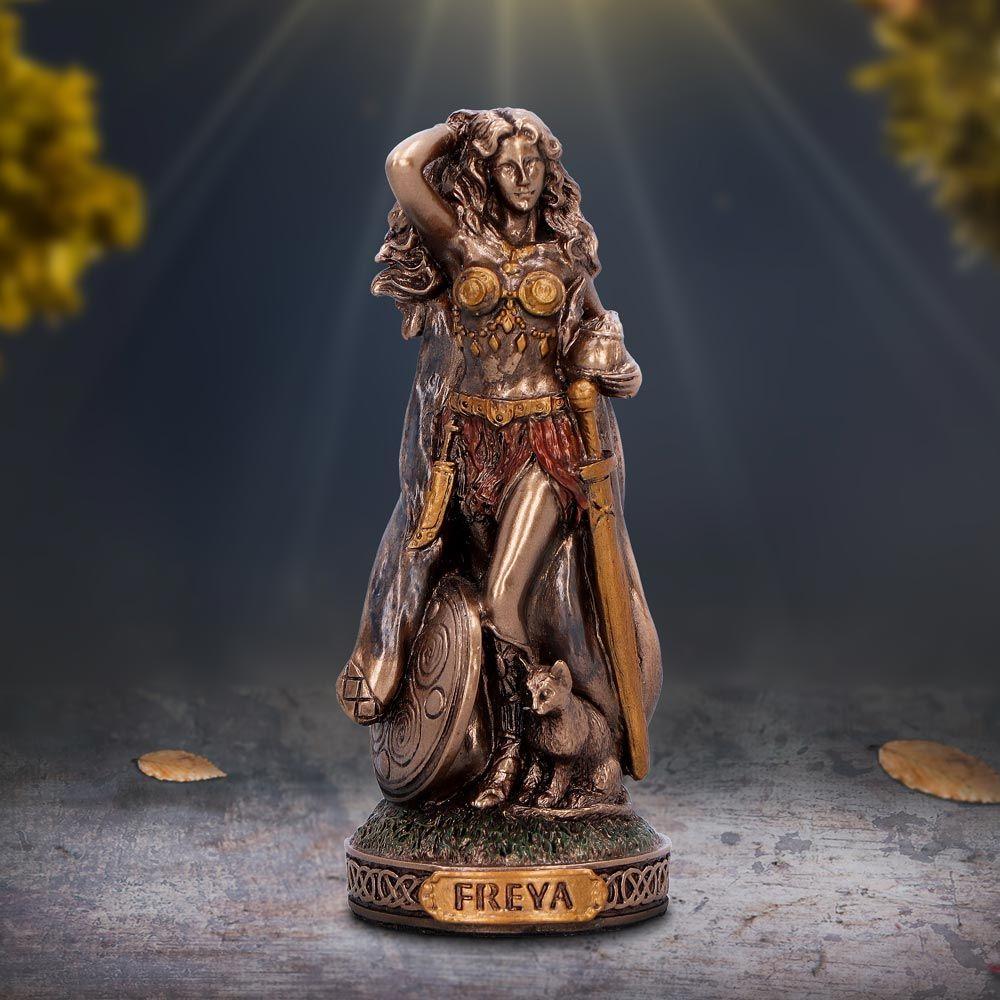 Freya Goddess of Love and Fertility (Mini) 8.5cm Bronze Figurine | Bronze Gifts