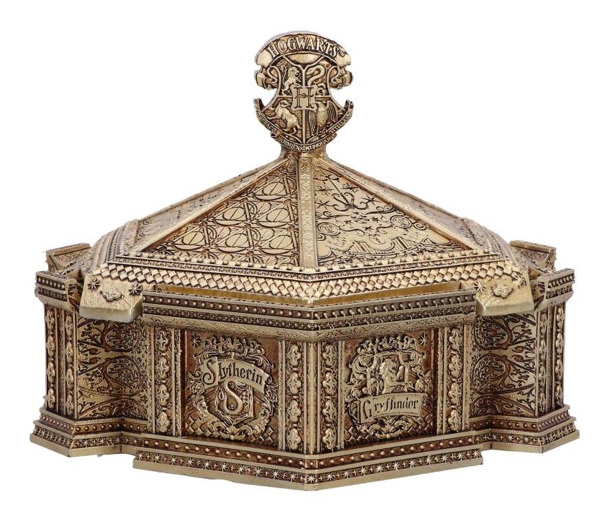 Harry Potter Hogwarts Trinket Box in Bronze | Gothic Gifts