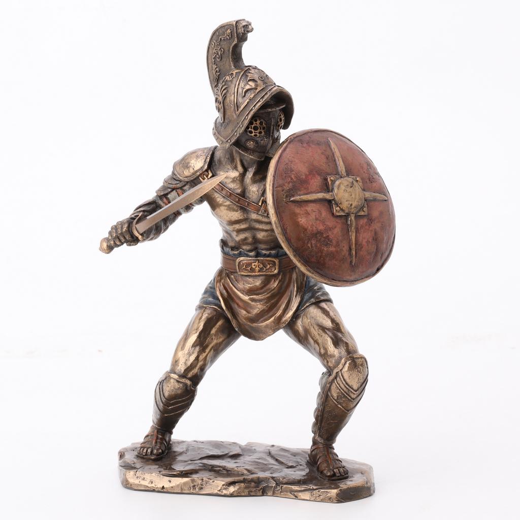 Murmillo Gladiator Bronze Figurine | Bronze Gifts