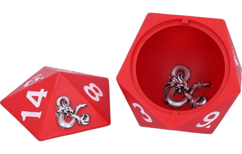 Dungeons & Dragons D20 Dice Storage Box Officially Licensed | Gothic Gifts