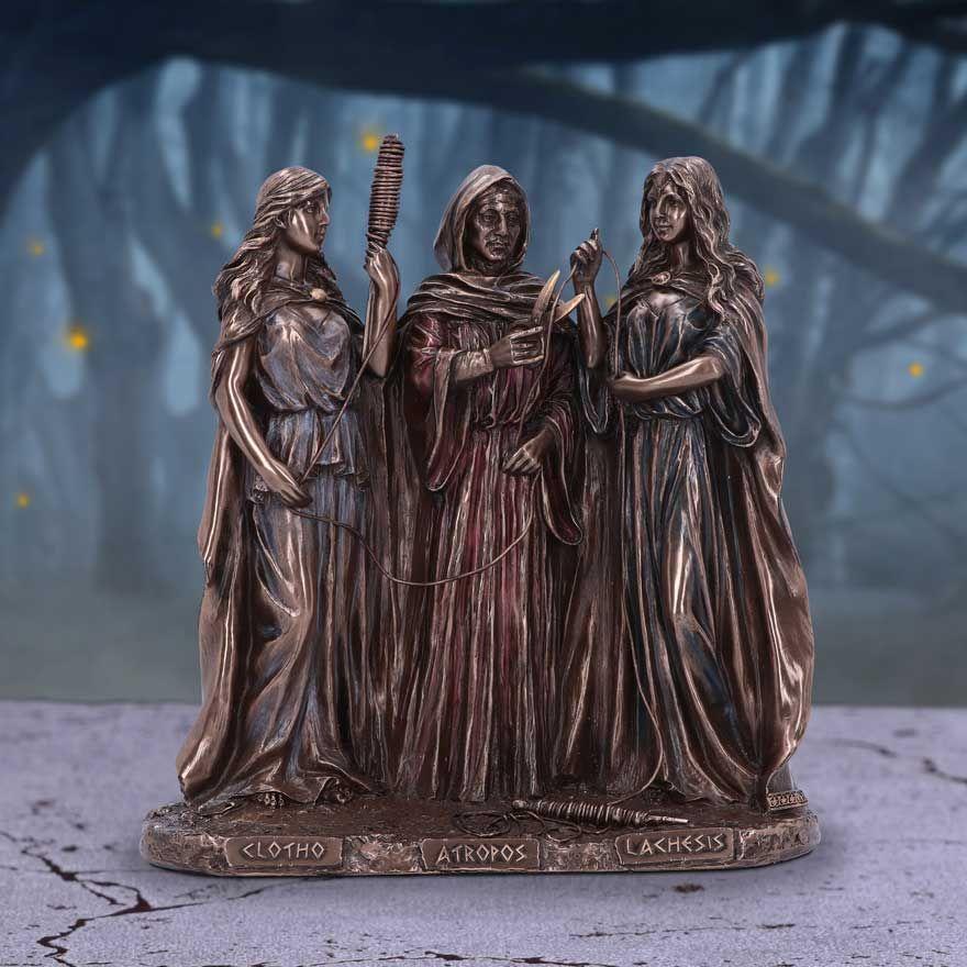 Three Fates of Destiny Bronze Figurine | Bronze Gifts