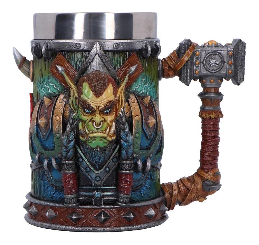 World of Warcraft Warchief Thrall Collectible Tankard | Gothic Gifts