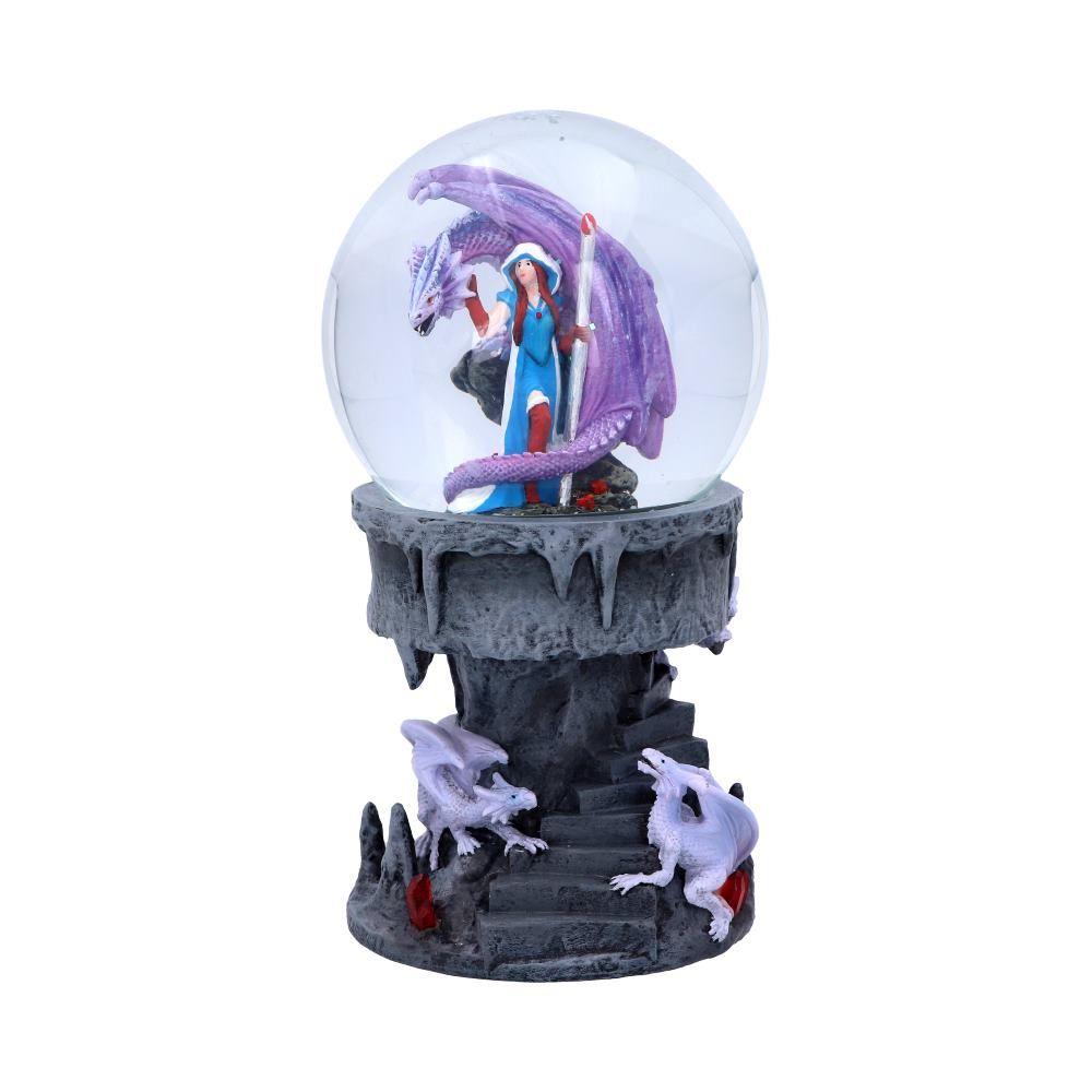 Anne Stokes Dragon Mage Snowglobe Shaker | Gothic Gifts