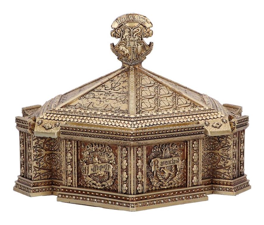 Harry Potter Hogwarts Trinket Box in Bronze | Gothic Gifts