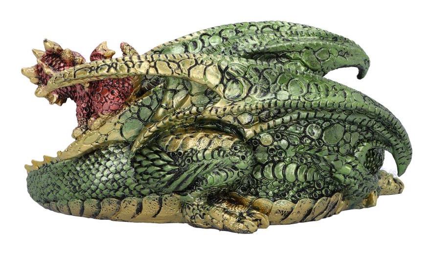 Hatchling Horde Metallic Dragon Figurine 17.3cm | Gothic Gifts