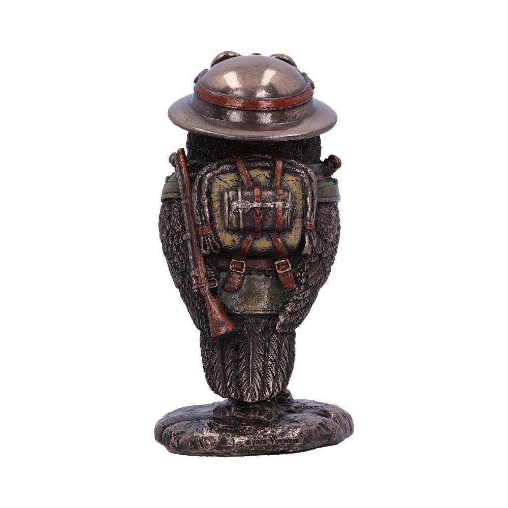 Oscar Whisky Lima Ww1 World War One Military Owl Figurine | Bronze Gifts
