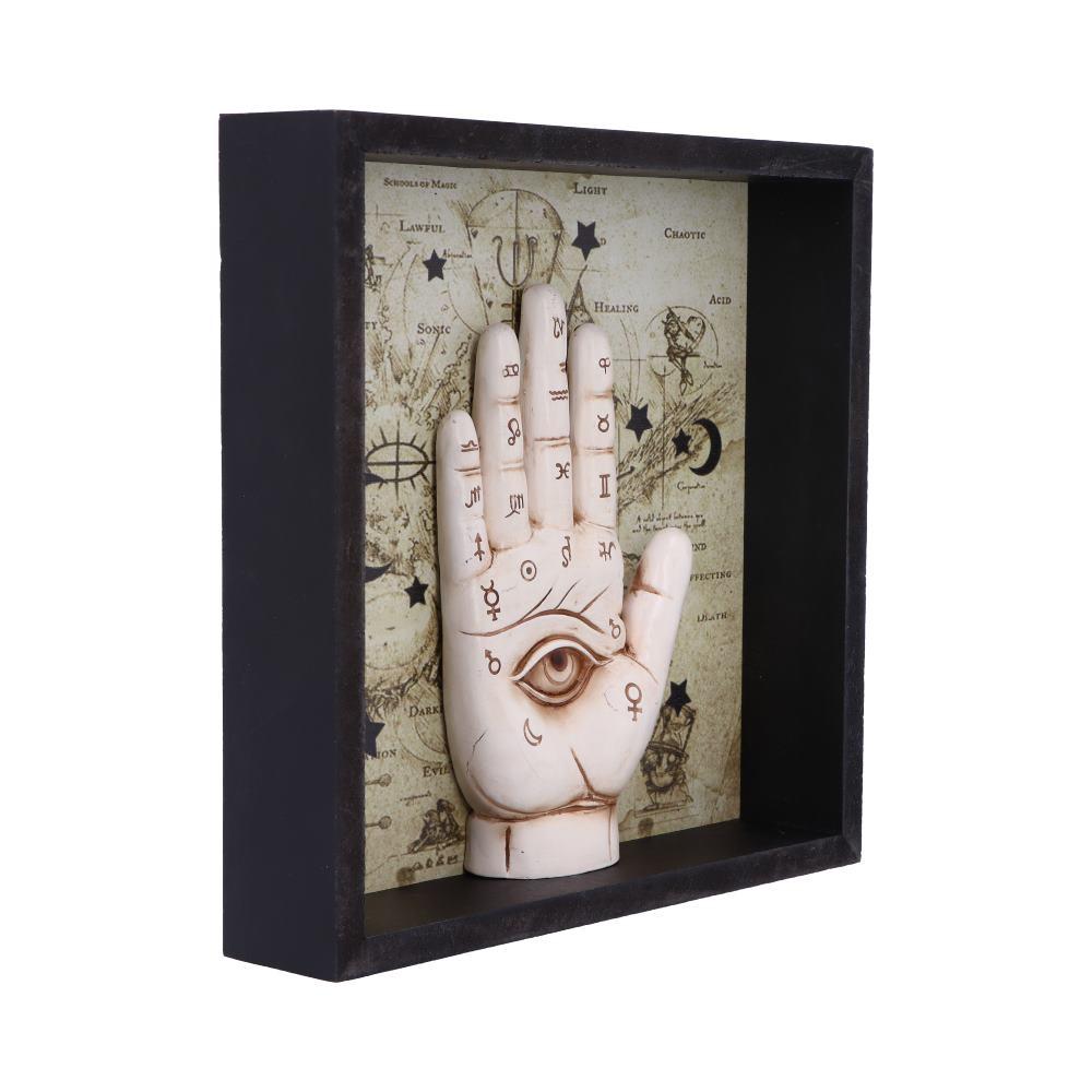 Palmistry Companion Framed Chiromancy Wall Mounted Art | Gothic Gifts