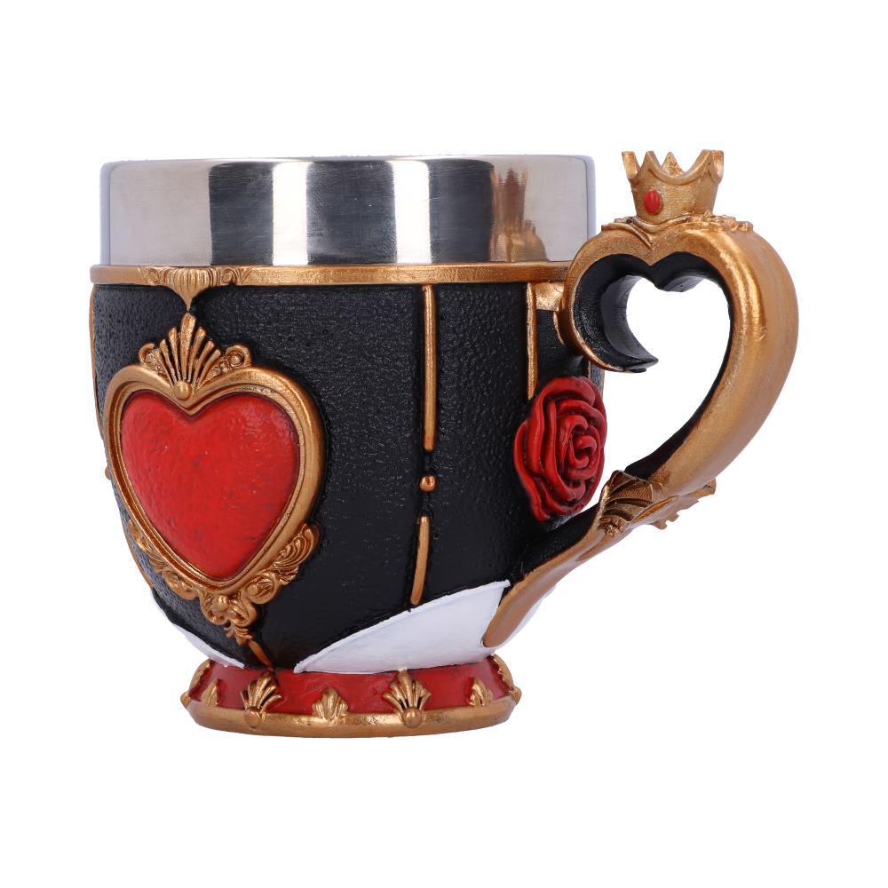 Pinkys Up Queen of Hearts Cup 11cm | Gothic Gifts
