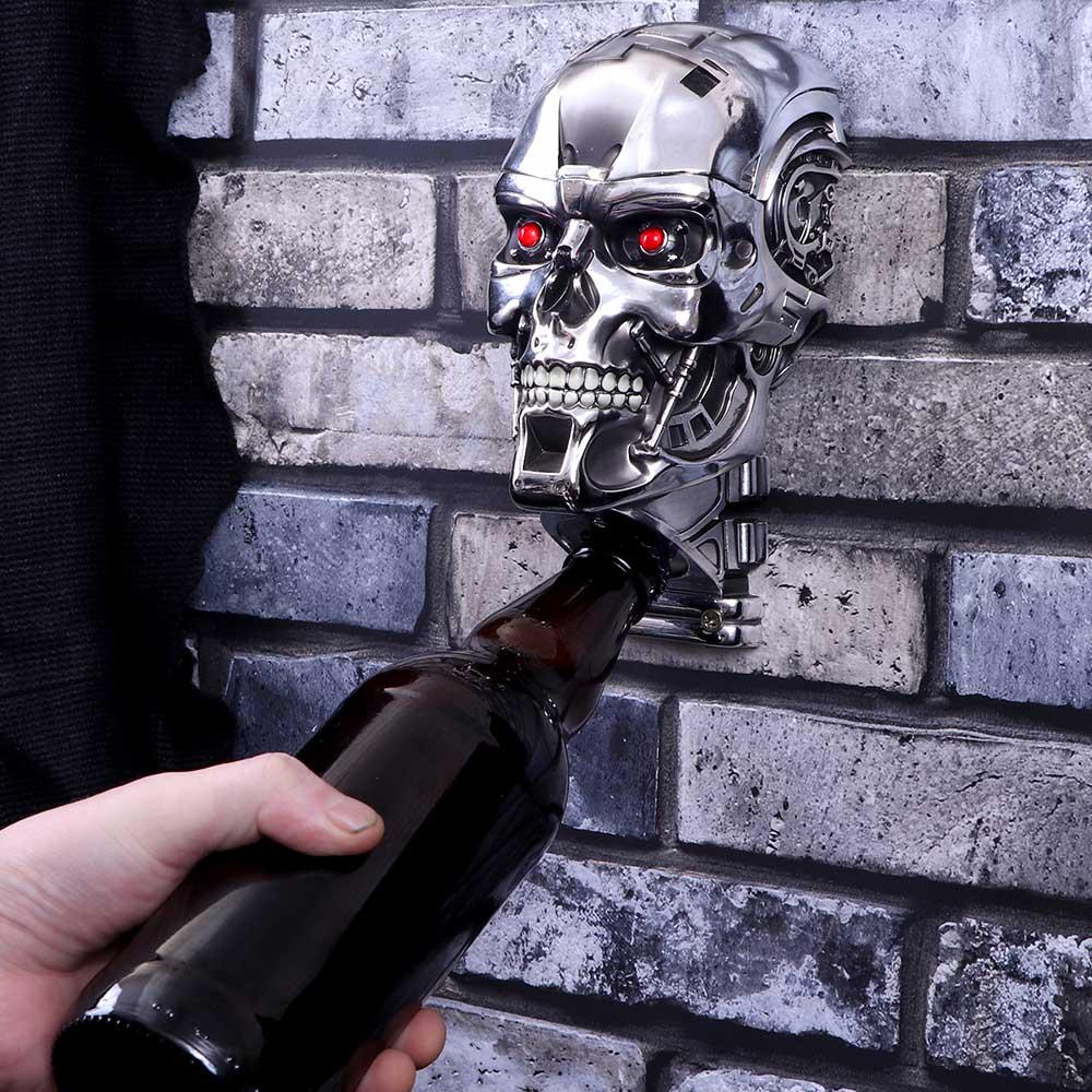 T-800 Terminator 2 Judgement Day T2 Head Bottle Opener | Gothic Gifts