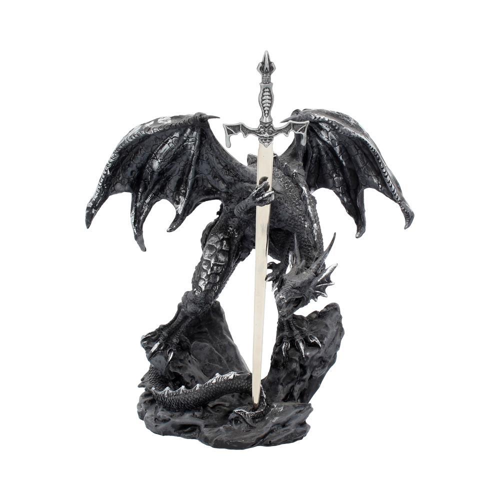 Gothic Black Dragon Sword Letter Opener Figurine | Gothic Gifts