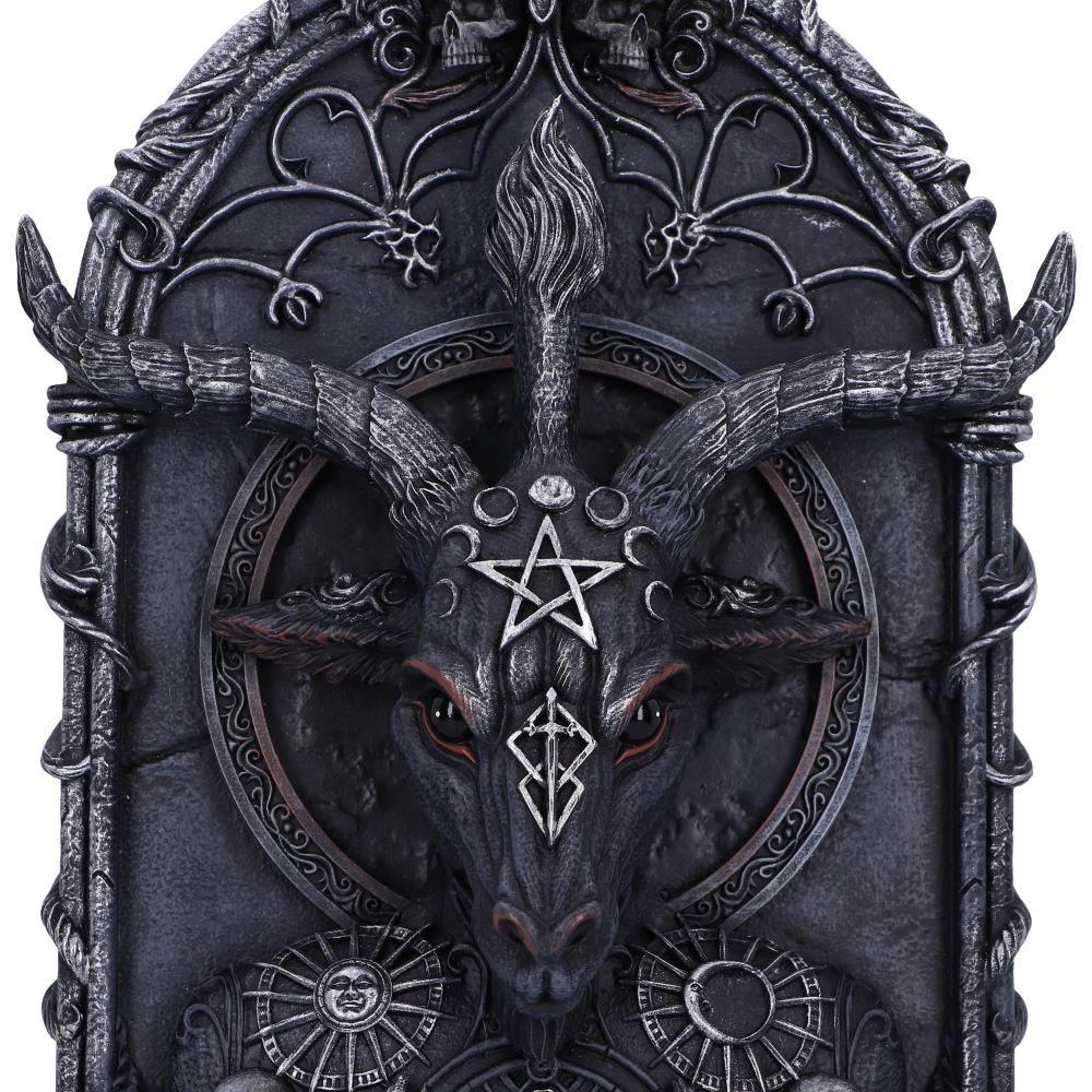 Exclusive Baphomet's Invocation Wall Plaque 30.5cm | Gothic Gifts