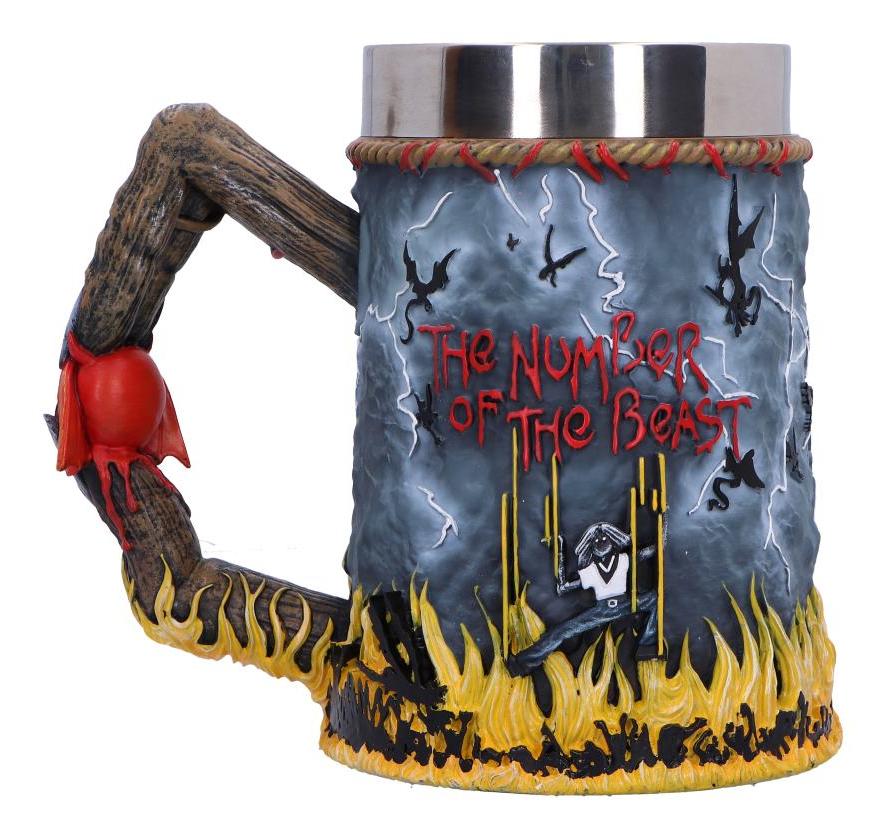 Iron Maiden the Number of the Beast Album Tankard | Gothic Gifts