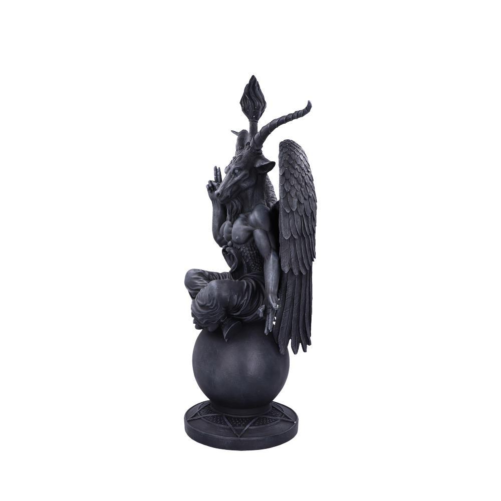 Extra Large Black Baphomet Figurine | Gothic Gifts
