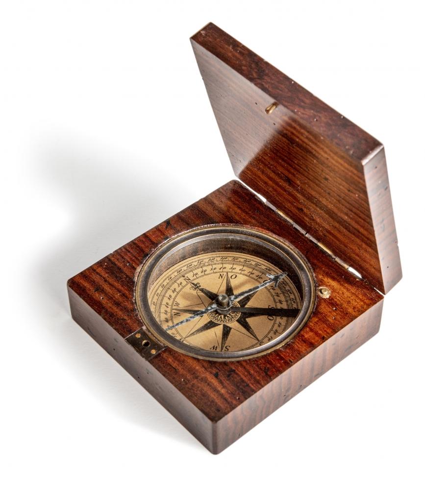 Lewis & Clark Brass Vintage Compass | A Gentleman's Bits