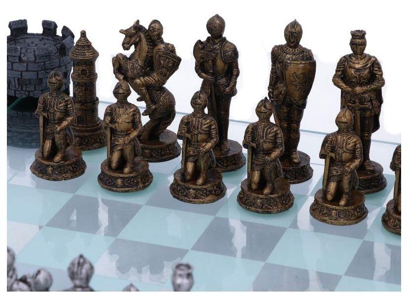 Medieval Knight Chess Set | Gothic Gifts