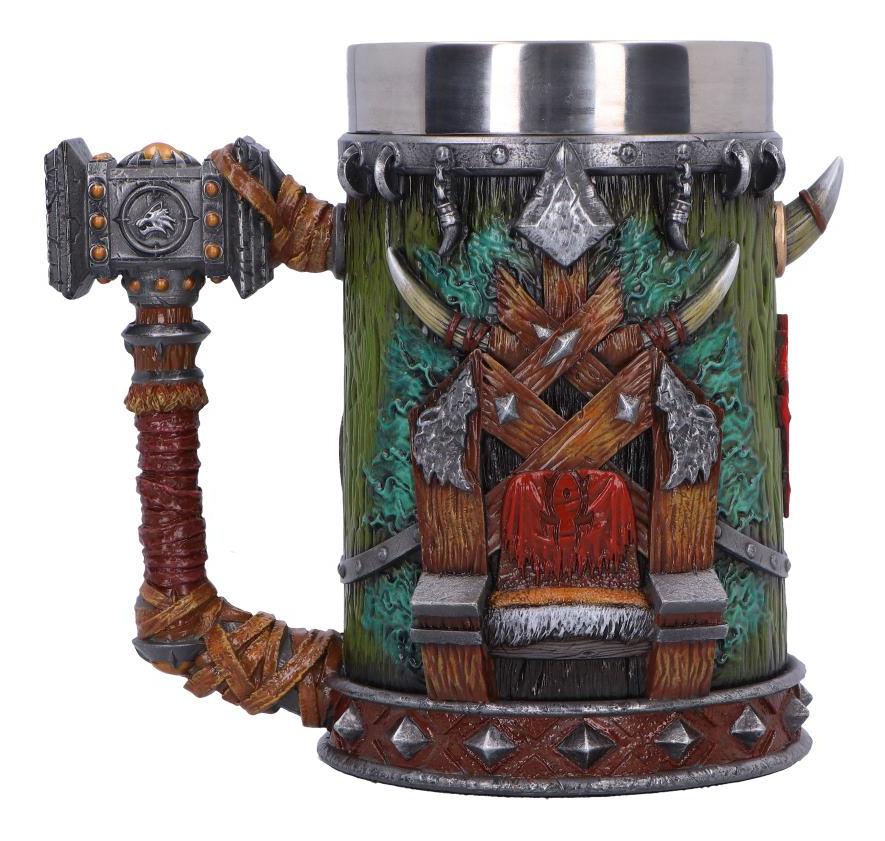 World of Warcraft Warchief Thrall Collectible Tankard | Gothic Gifts