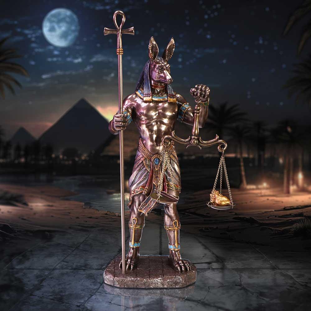Anubis Guardian of Tombs Bronze Figurine | Bronze Gifts