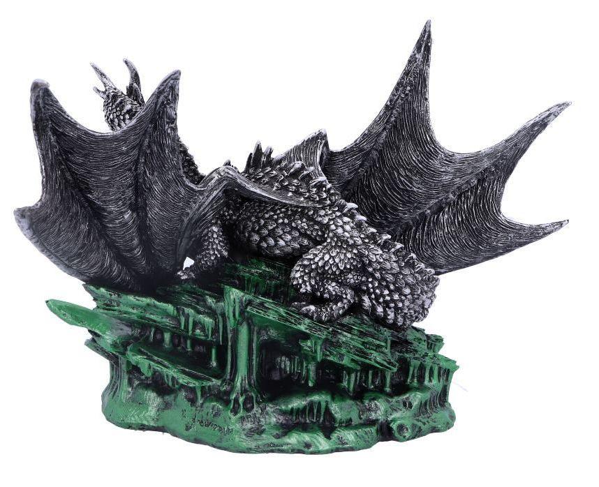 Buran Ice Dragon Figurine (Andrew Bill) Silver Edition | Bronze Gifts