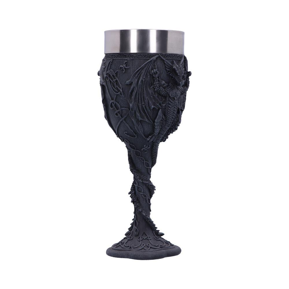 Final Offering Gothic Dragon Goblet 19cm | Gothic Gifts