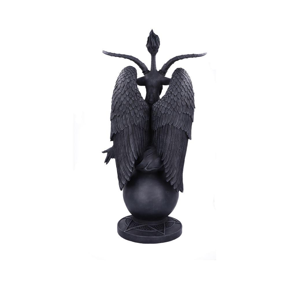 Extra Large Black Baphomet Figurine | Gothic Gifts