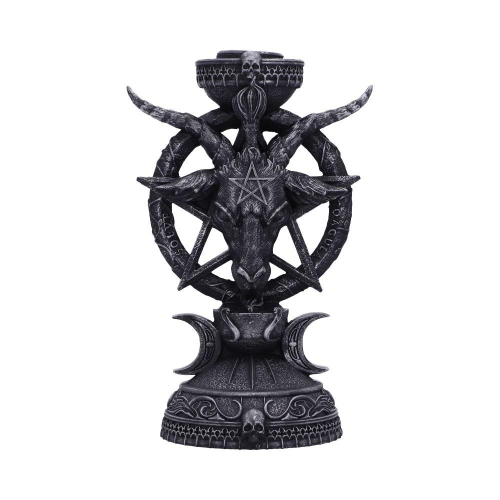 Baphomet Candle Holder 15.5cm | Gothic Gifts