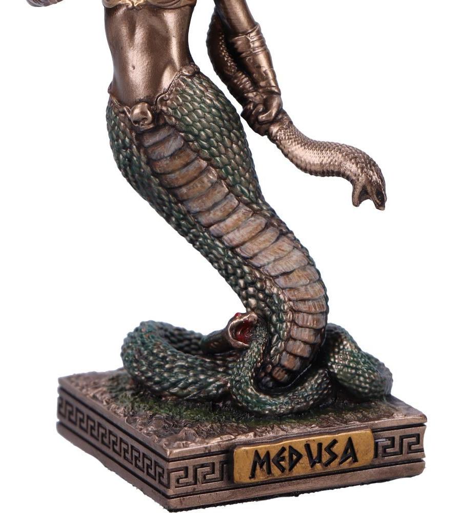Medusa Bronze Miniature Statue | Gothic Gifts