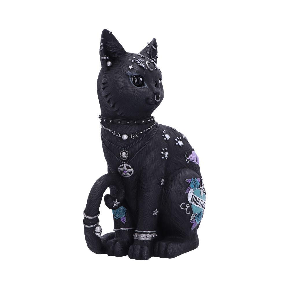 Nine Lives Cat Figurine 22cm | Gothic Gifts