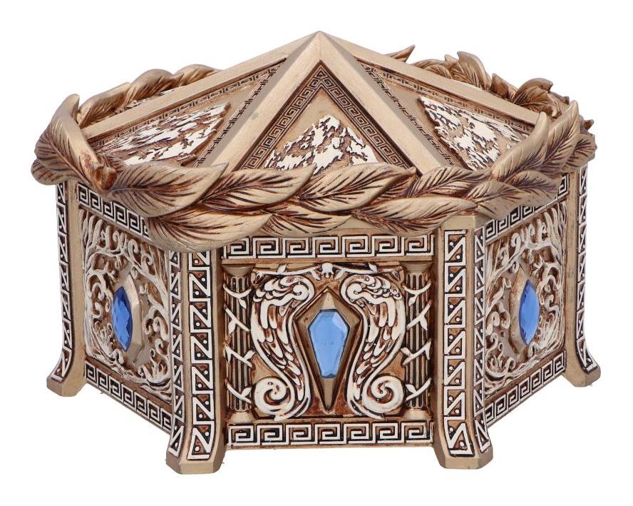 Gold Detailed Pandora's Trinket Box | Gothic Gifts