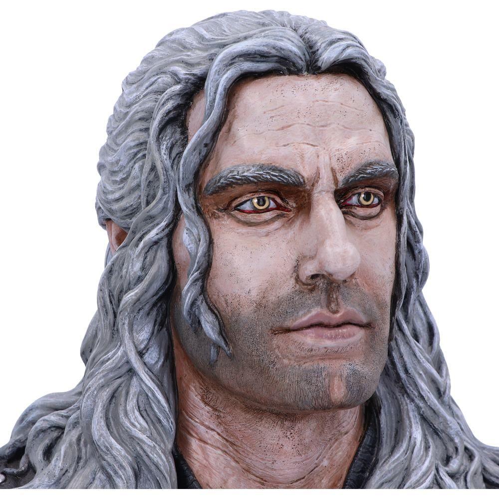 The Witcher Geralt of Rivia Bust Figurine Large | Gothic Gifts